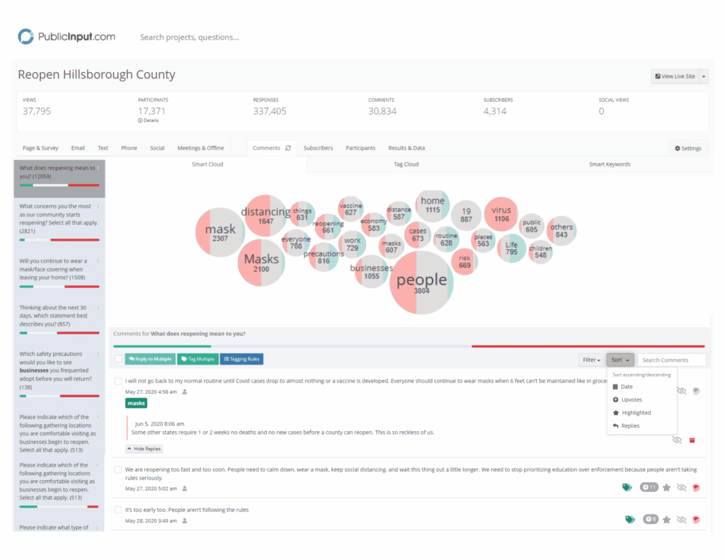 Community Engagement Example — Reaching Rural & Urban Residents
